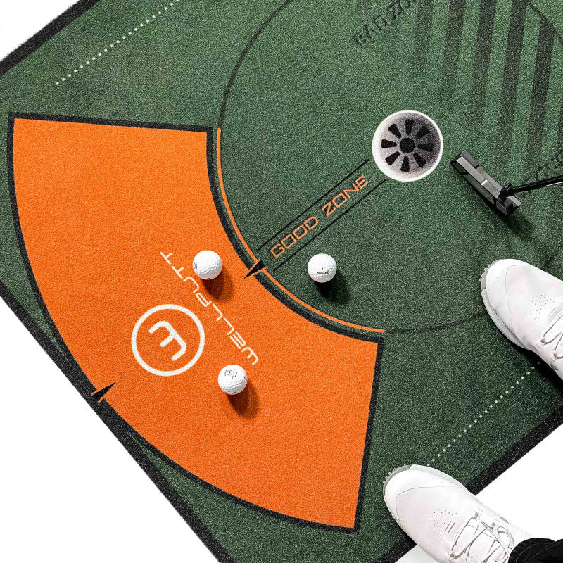 5 Exclusive Wellputt Golf putting mats and training concepts